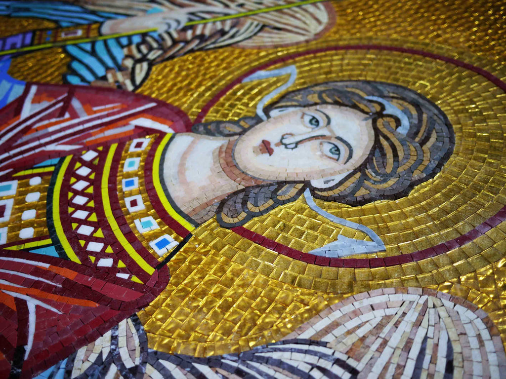 Archangel Michael Religious Mosaic | Religious | Mozaico