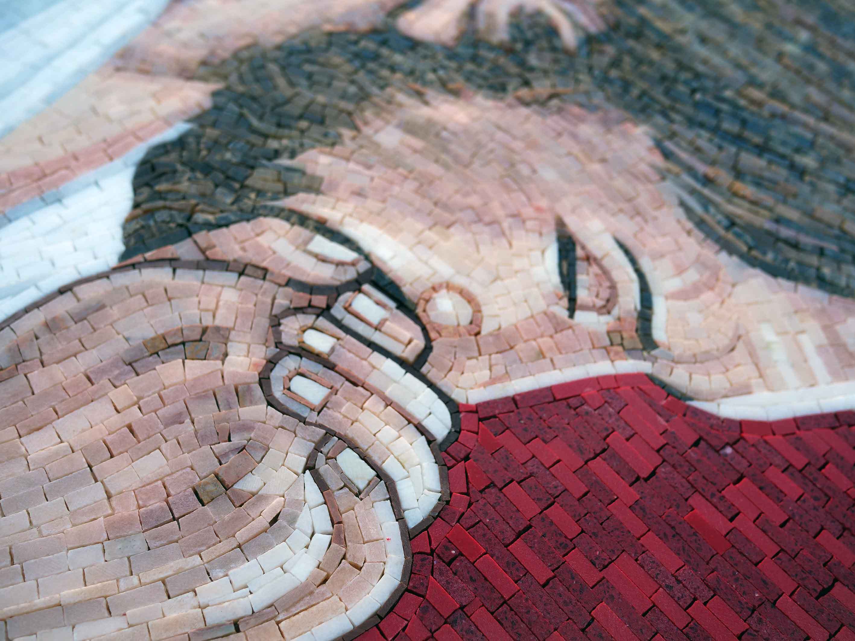 Praying Jesus - Religious Mosaic | Religious | Mozaico