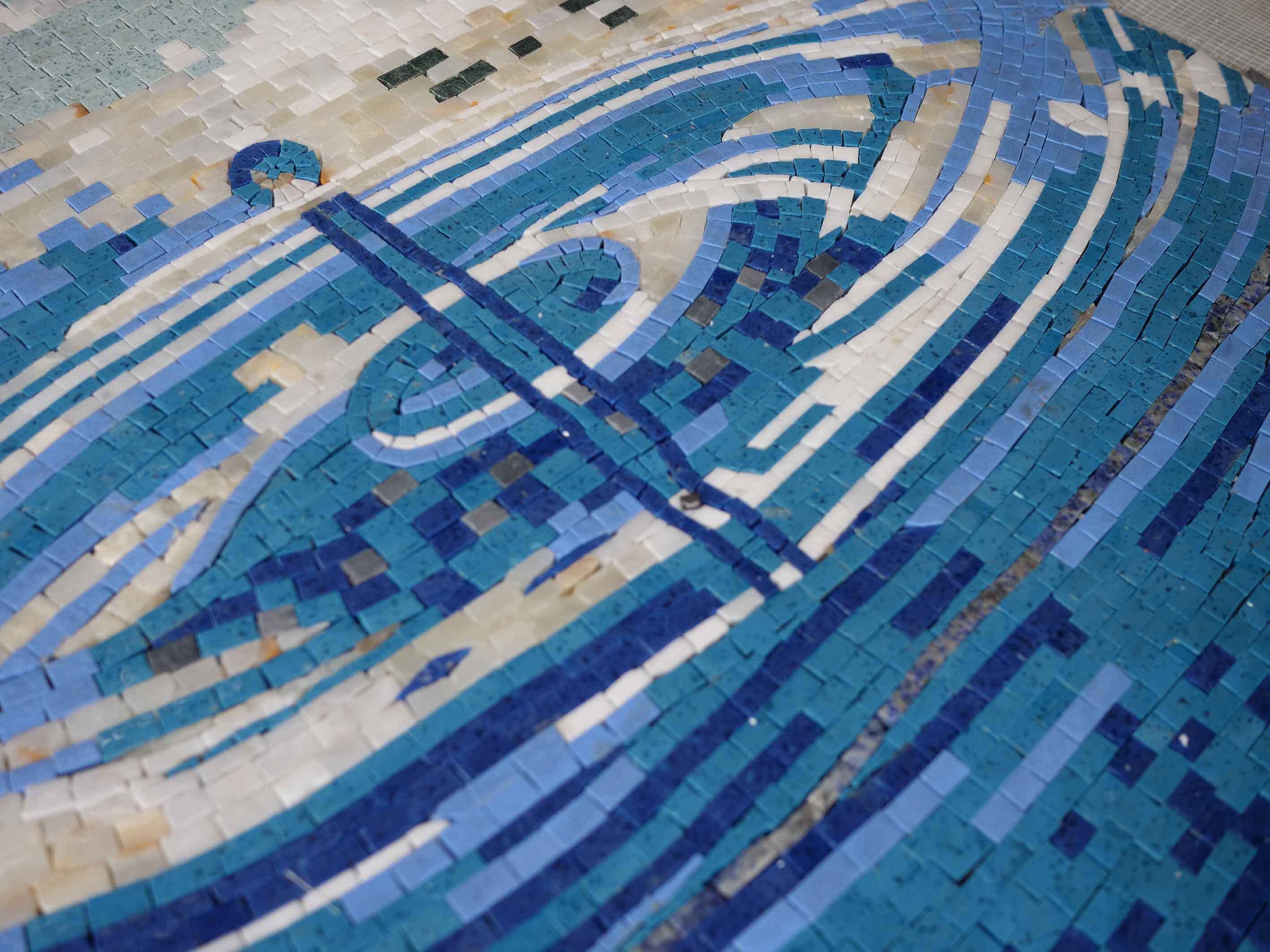Raindrop Mosaic Art | Marine Life&Nautical | Mozaico