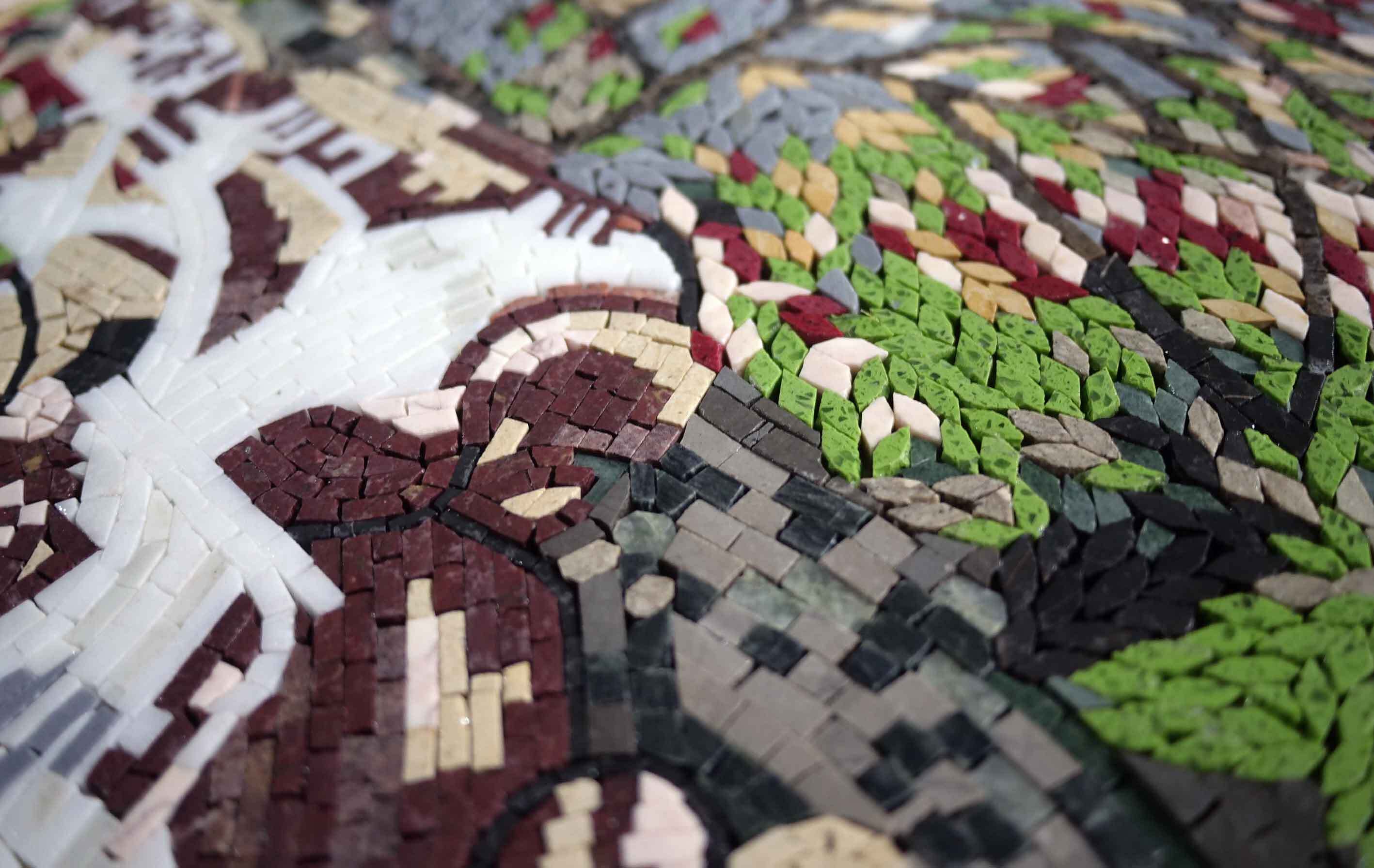 Mosaic Scenery - Trees By The Lake | Mozaico Art