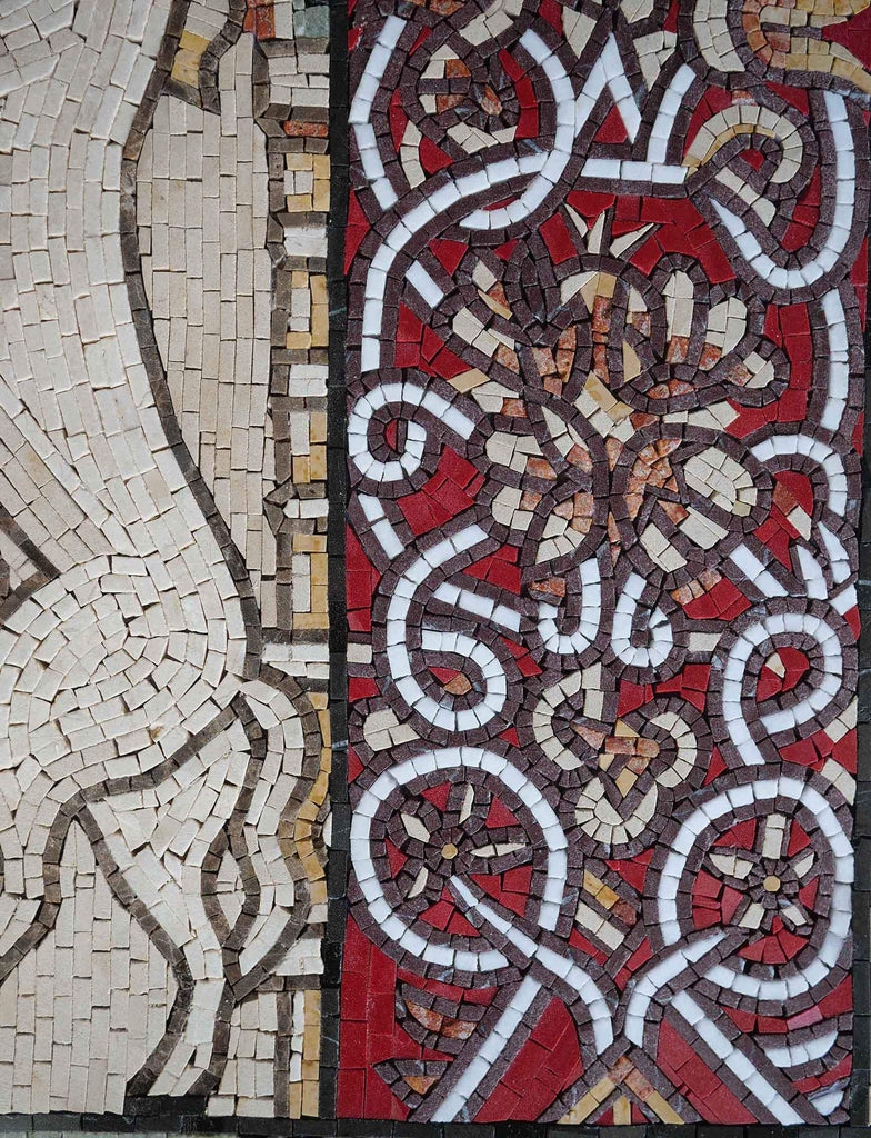 Mosaic Jewish Art - Hodorov Unicorn Artwork