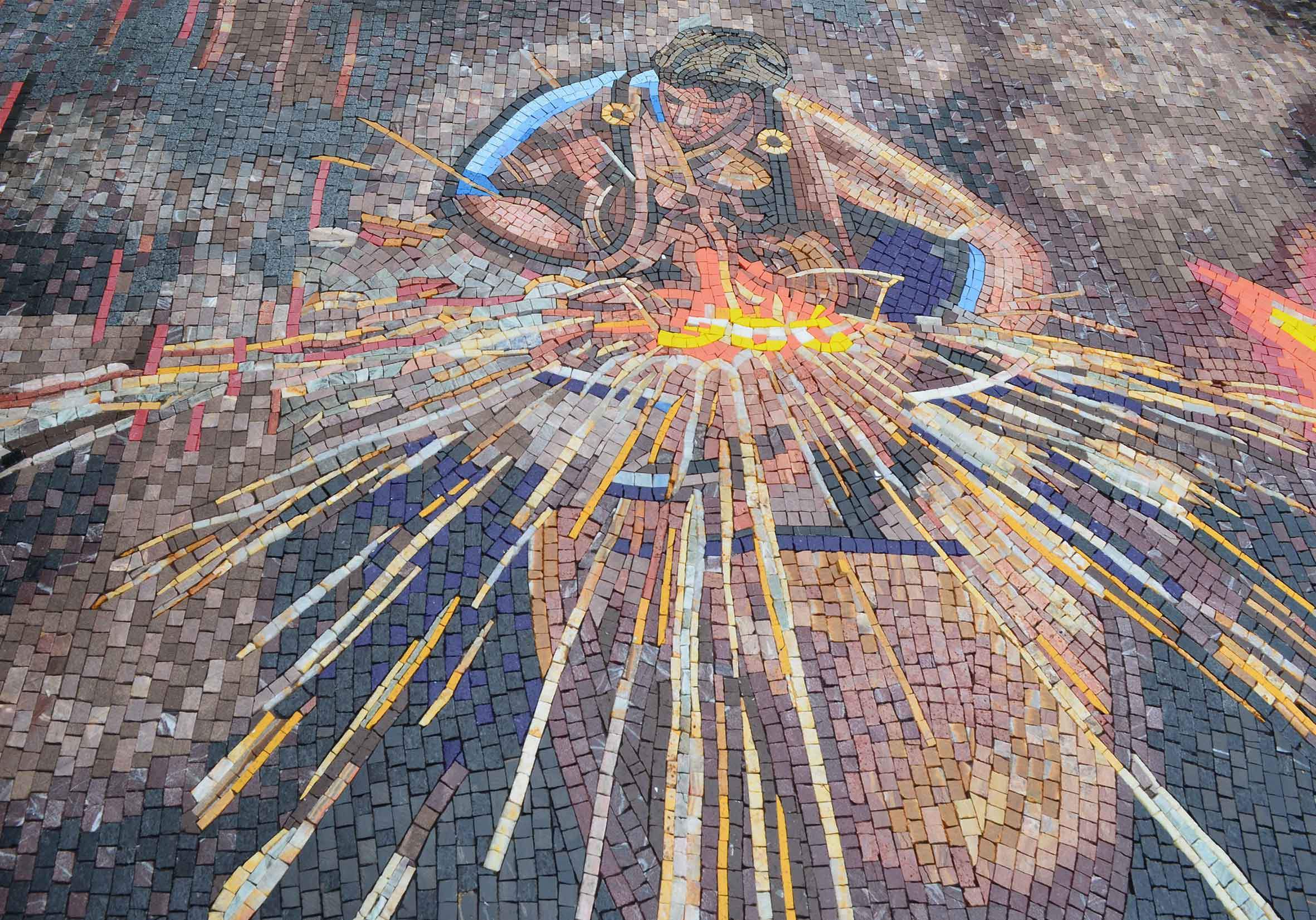 Mosaic Art - Sufi Whirling | Human Figures | Mozaico