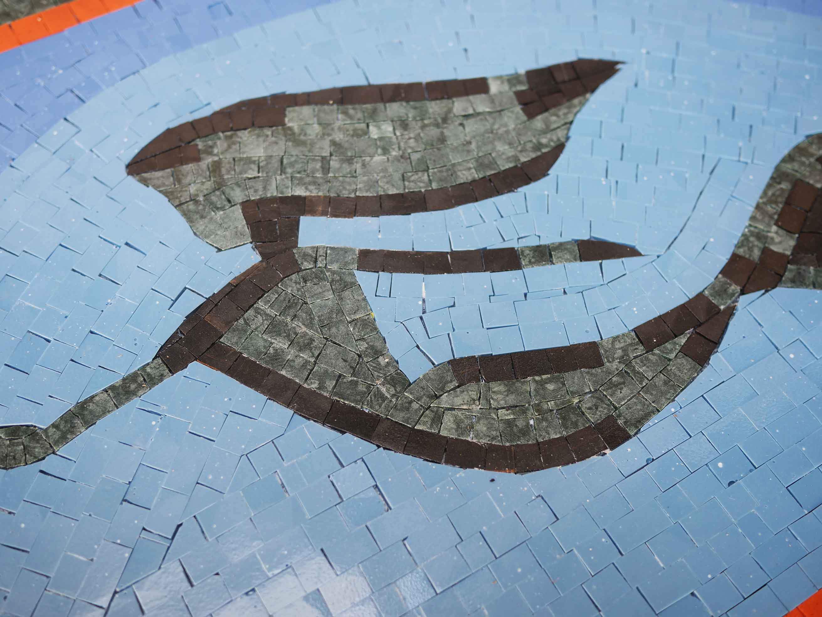 Ariel Mermaid Mosaic - Abstract Mosaic Art | Marine Life & Nautical ...