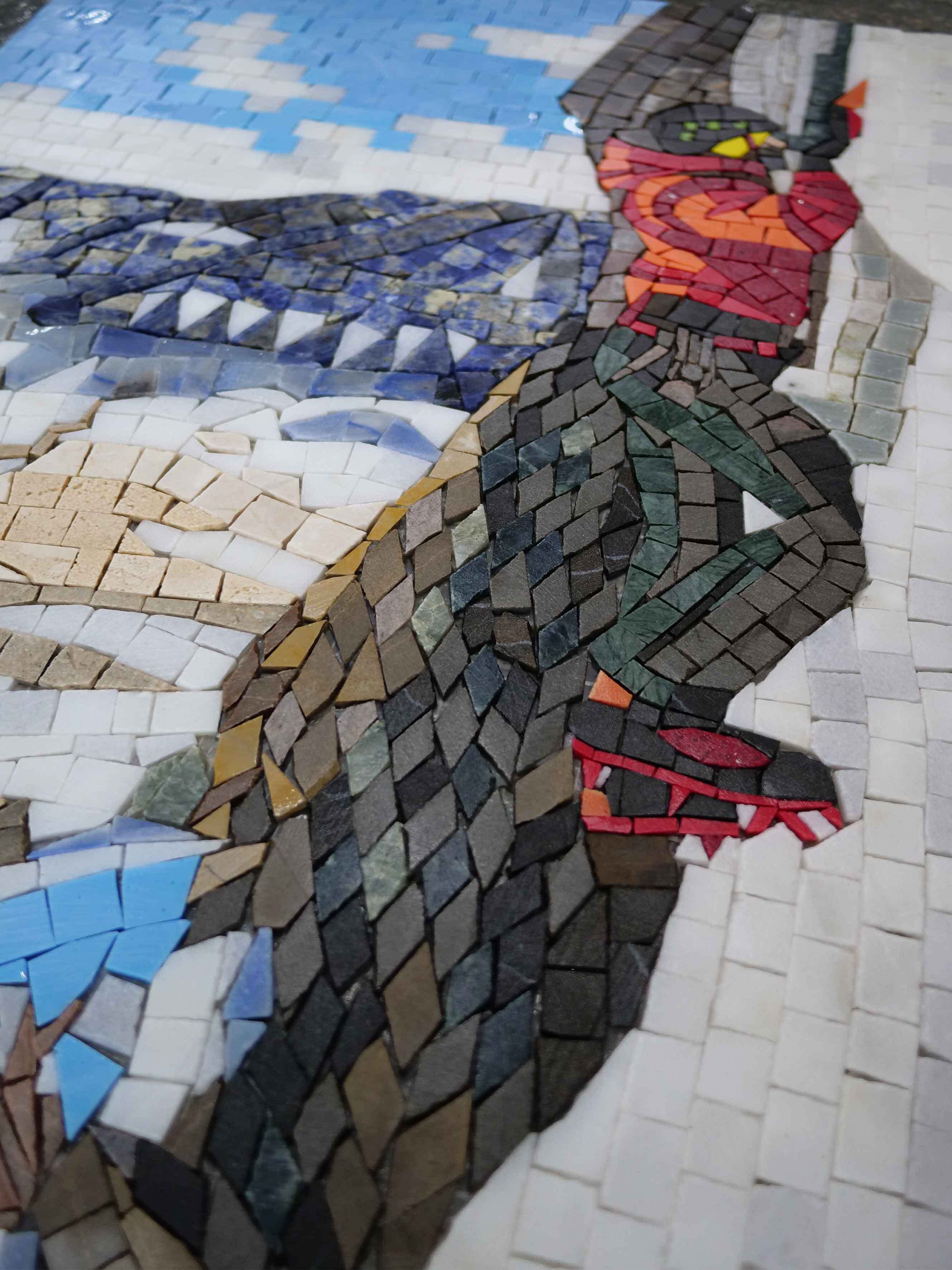 Mosaic Climbing Mountains Art | Mozaico
