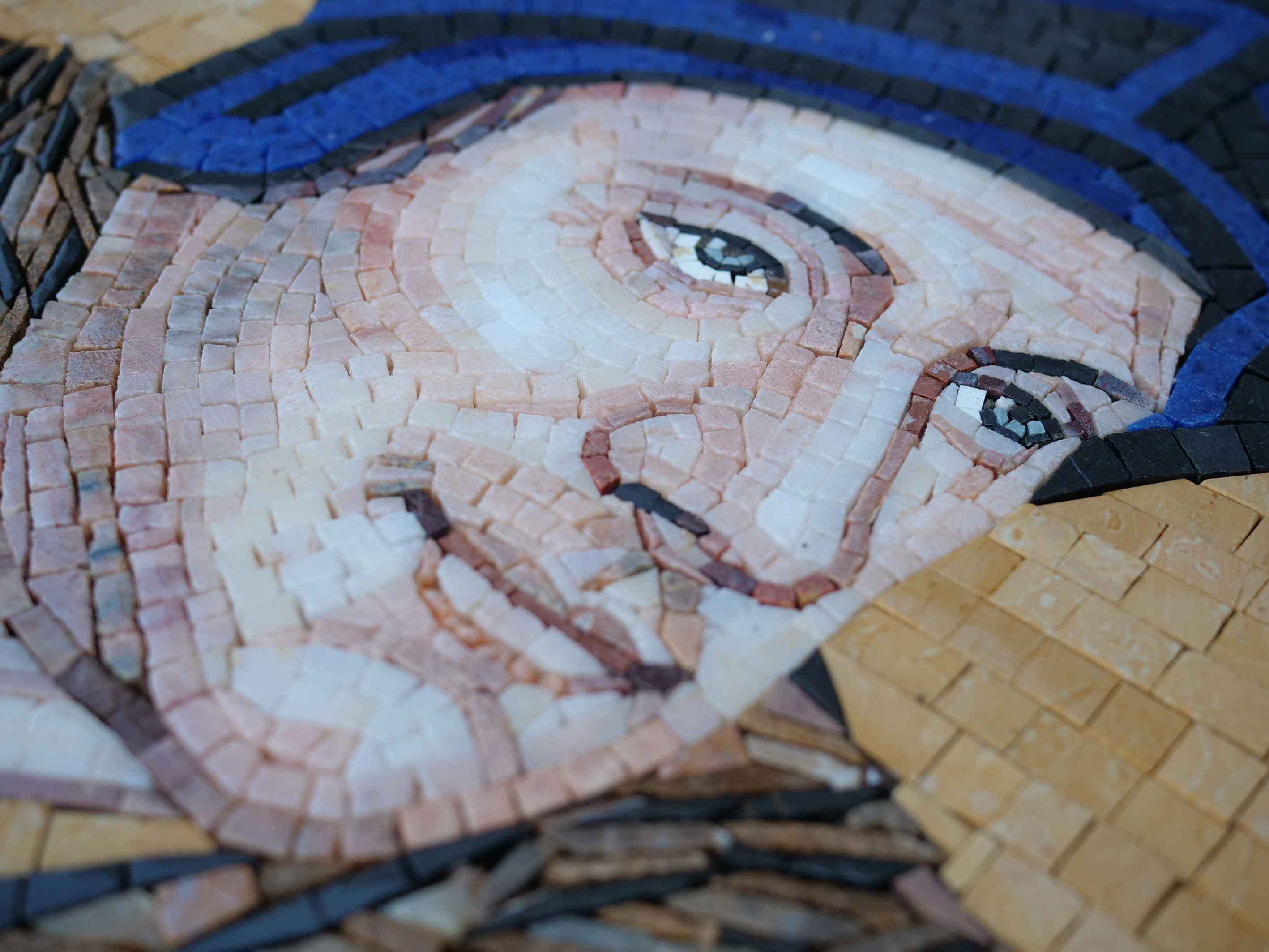 Portrait Of Sir Thomas - Mosaic Portrait | Religious | Mozaico