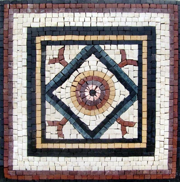 Geometric Stone Mosaic - Kusadasi | Geometric | Mozaico