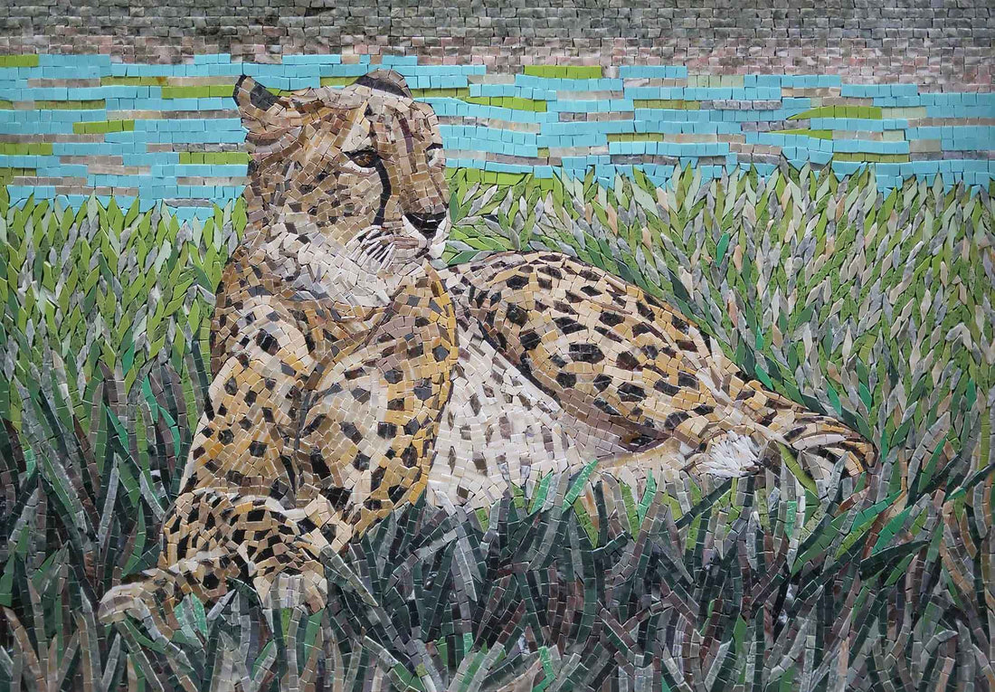 Animal Mosaic - Majestic Cheetah | Mozaico Art