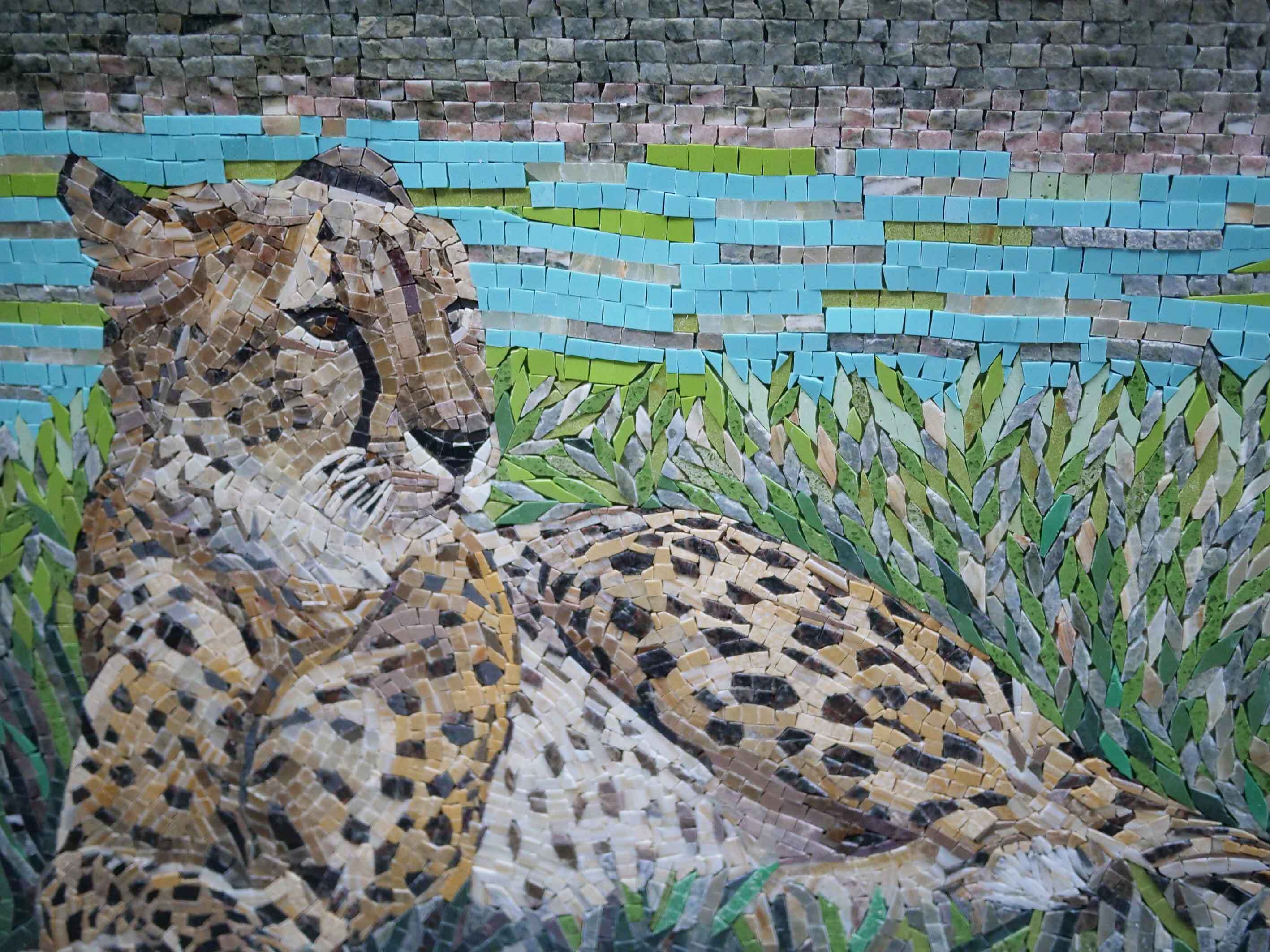 Animal Mosaic - Majestic Cheetah | Mozaico Art