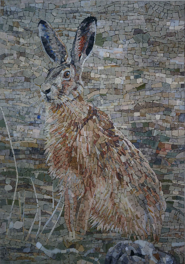 Mosaic Art - Max The Rabbit | Animals | Mozaico