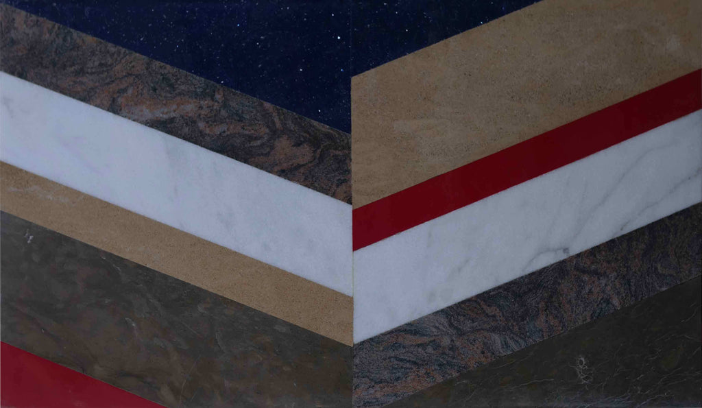 Mosaic Flooring - Marble Lines | Geometric | Mozaico