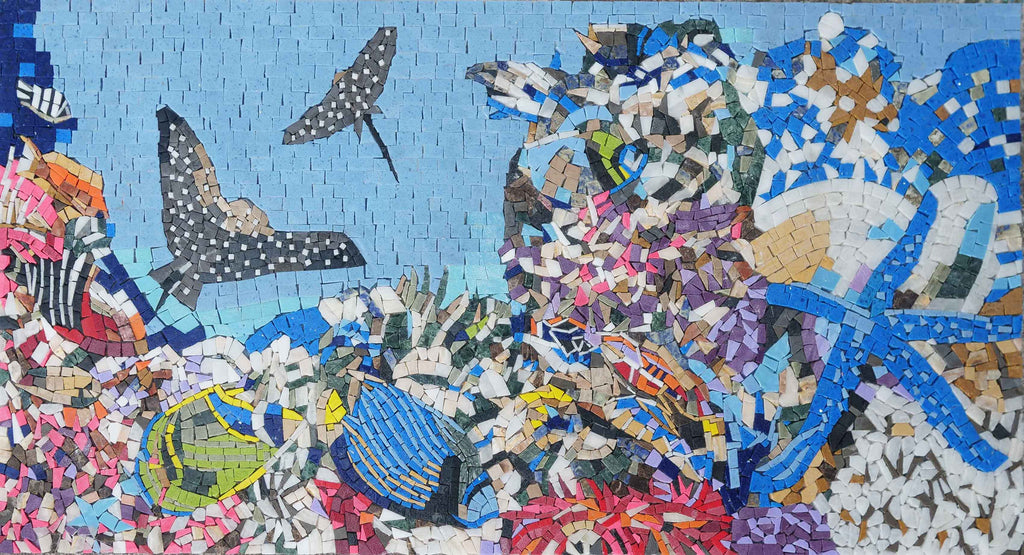 Nautical Fish - Stingray Kingdom | Marine Life&Nautical | Mozaico